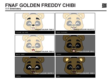 Youtooz Golden Freddy Chibi Fnaf Plush — Sabrinasandsart