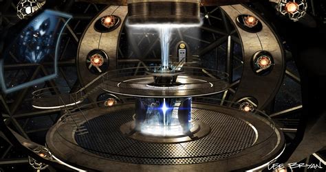 Artstation Tardis Interior Concept 01
