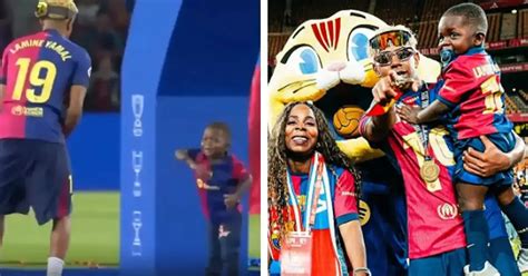 Captado El Bonito Rollo De Lamine Yamal Con Keyne En Las Celebraciones