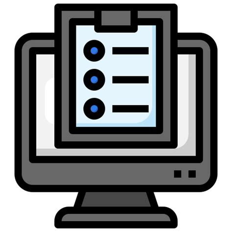 Clipboard Surang Lineal Color Icon