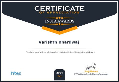 Varishth Bhardwaj On Linkedin Gratitude Recognition Springboot Java8 Apiprofessional