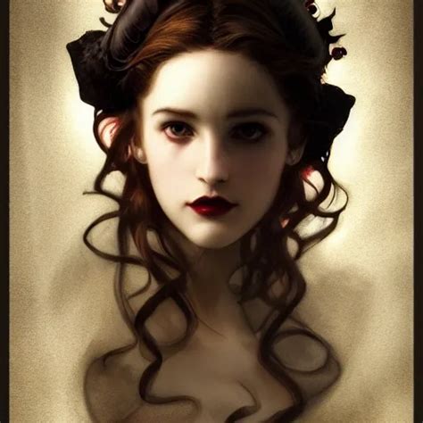Lucy Westenra Bride Realistic Dark And Ominous Gothic Canin