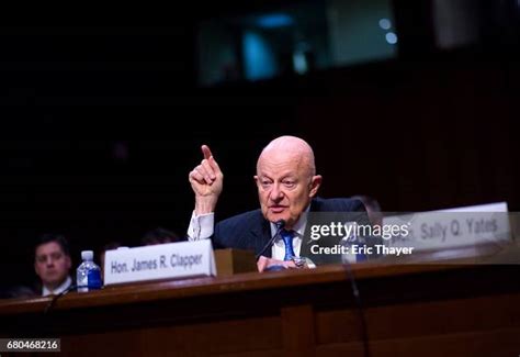 Former Director Of National Intelligence James Clapper Testifies