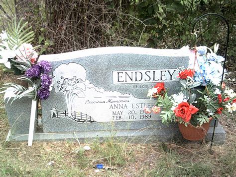 Anna Estlee Davis Endsley 1909 1989 Monumento Find A Grave