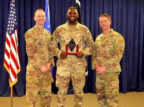 Ssgt Mcleod Earns Diamond Sharp Award For Exemplifying Core Values