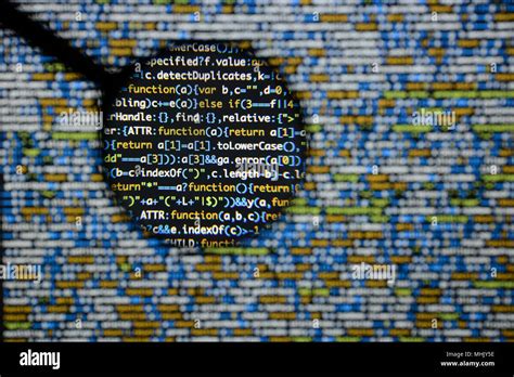Real Java Script Code Developing Screen Programing Workflow Abstract