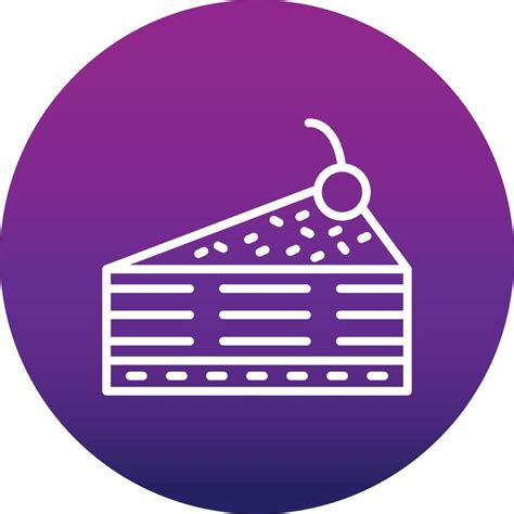 Cake Slice Vector Icon 16550094 Vector Art At Vecteezy