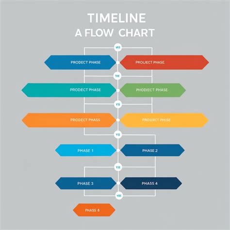 Dynamic Timeline Images For Project Management And Tracking Premium AI Generated Image
