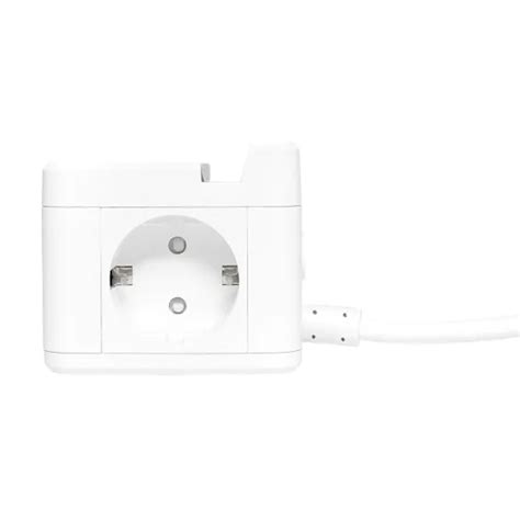 Удлинитель "Куб" 2 гнезда 1USB + 2Type C с быстрой зарядкой, подставкой ...