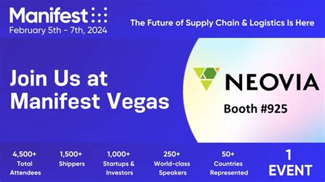 Neovia Logistics On Linkedin Manifest2024