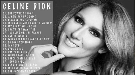 Celine Dion Greatest Hits Full Album 2015 30 Biggest Songs Of Celine