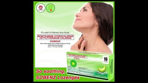 Sobenz Lozenges Radio Commercials Youtube