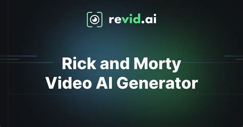 rick and morty video ai generator create shorts in minutes