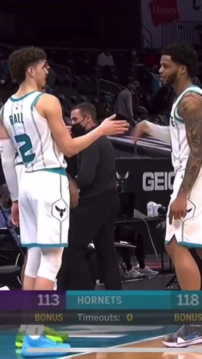 Lamelo Ball And Miles Bridges Handshake 🤝 Youtube