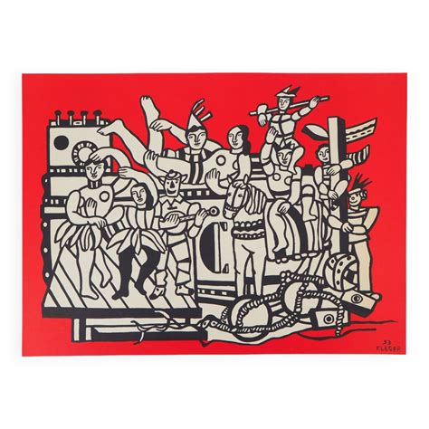 Fernand LÉger La Grande Parade Du Cirque Lithographie Signée Selency