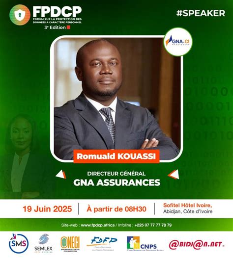 Romuald Kouassi Et Gna Assurances Ci Vont Présenter Le Produit Cyber