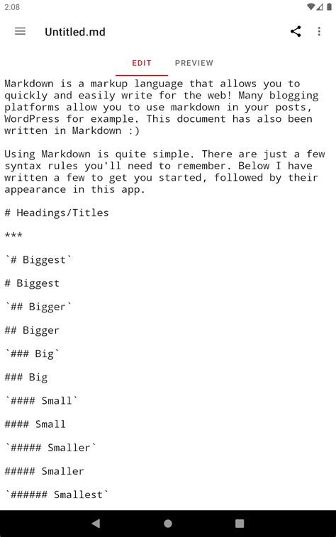 Simple Markdown For Android Download