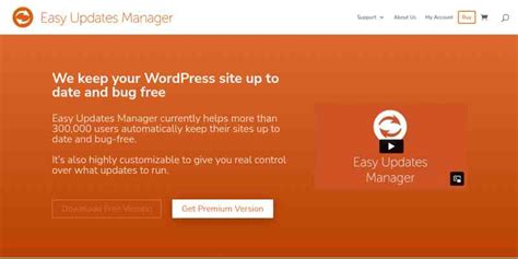 Easy Updates Manager Premium Pluginizer