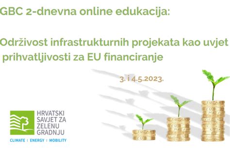 Marko Markić On Linkedin Gbc Online 2 Dnevna Edukacija Održivost Infrastrukturnih Projekata Kao