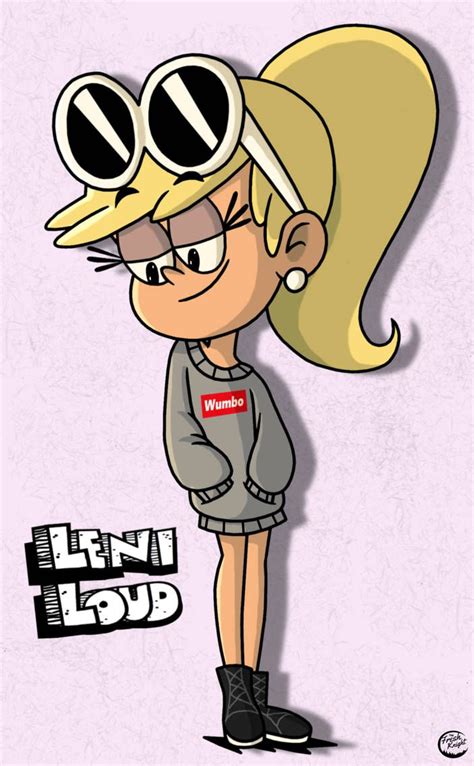 Leni Is Chill Af By Thefreshknight On Deviantart Loud House