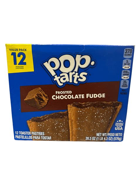 Pop Tarts Frosted Chocolate Fudge 12 Pack