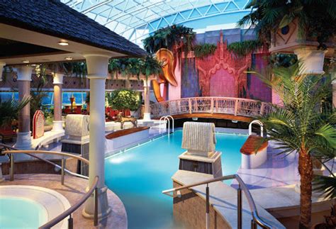 A View Of The Tranquil Solarium The Adults Only Pool Area On Serenade
