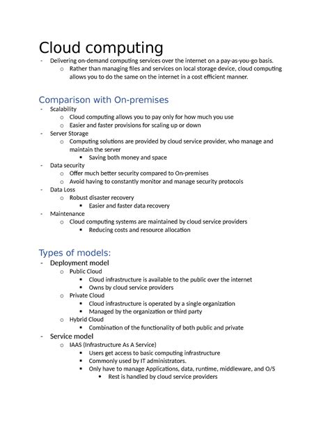 Cloud Computing Group Project Cloud Computing Delivering On Demand Computing Services Over