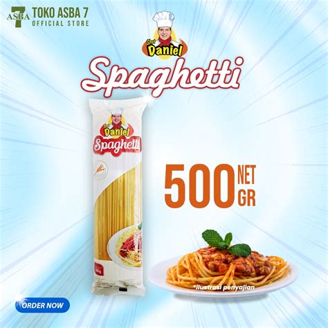 Jual Chef Daniel Spaghetti 500g Shopee Indonesia