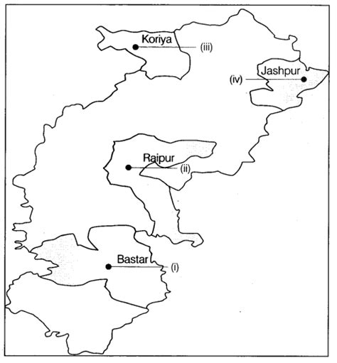 Class 9 History Map Work Chapter 4 Forest Society And Colonialism Artofit