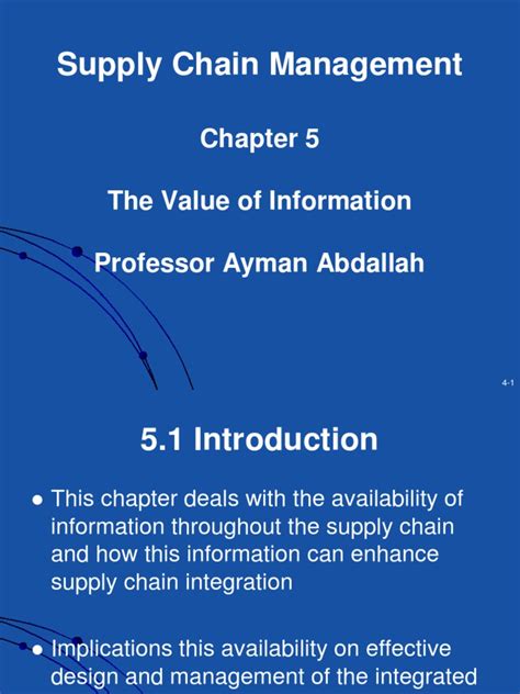 Enhancing Supply Chain With Information Pdf
