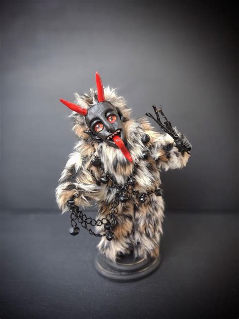 Krampuslauf Krampus Figure Creepy Christmas Doll Krampusnacht Devil