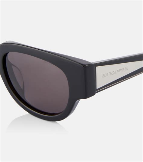Triangle Sunglasses In Black Bottega Veneta Mytheresa