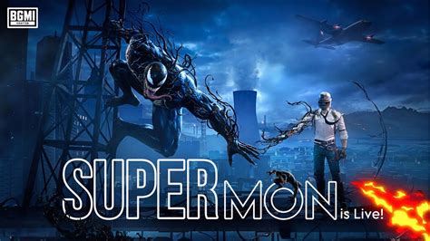 Venom Vs Supermon Bgmi Live Bgmixvenom Bgmi Youtube
