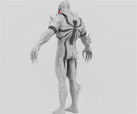 Artstation Venom Antivenom Symbiote Spiderverse Resources