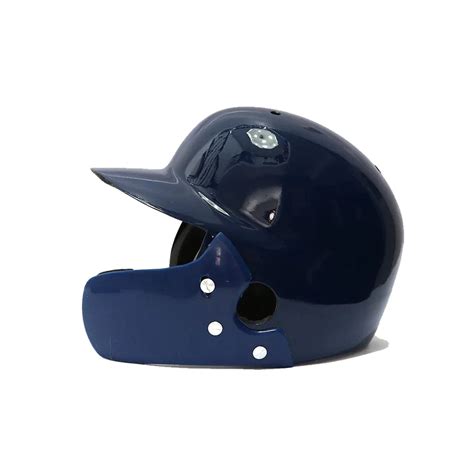 Casco Beisbol Softbol Sb4j Fibra De Vidrio Protector Azul Marino Juven