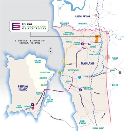 Accessibility And Connectivity Penang Technology Park