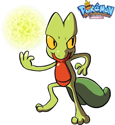 Treecko Pokemon Grass Type Pokémon Battle Starter Pokemon Hoenn