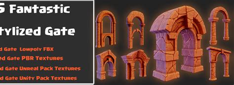 15 Fantastic Stylized Gates Game Flippednormals