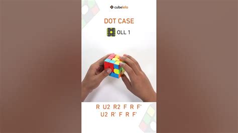 Learn Oll 1 Dot Case In 60 Sec Cubelelo Youtube