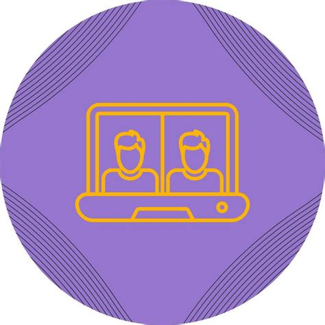 Online Class Vector Icon 28007622 Vector Art At Vecteezy