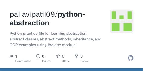 Github Pallavipatil09python Abstraction Python Practice File For