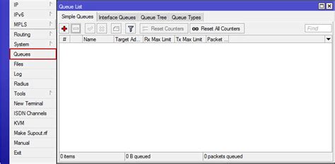 cara membatasi limit bandwidth pada mikrotik dengan simple queue