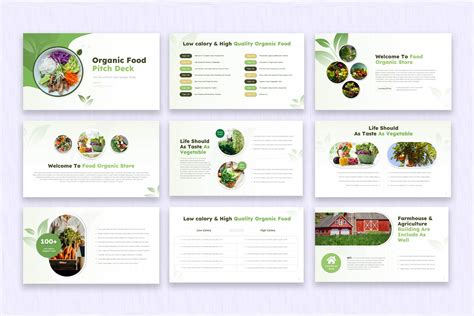 Organic Food PowerPoint Templates Slidestack