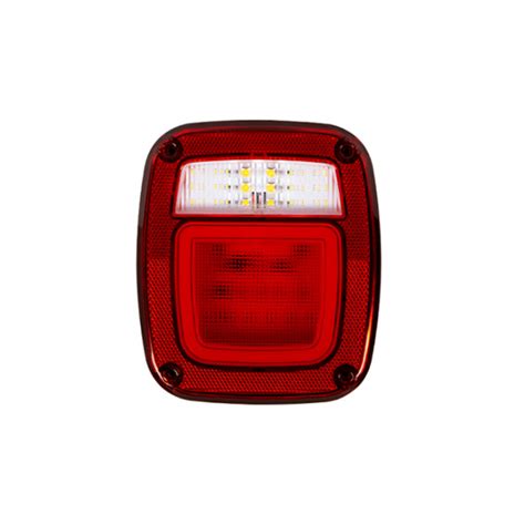White Red Led Universal Combination Signal Tail Light For Truck Led Tail Light And Led Signal