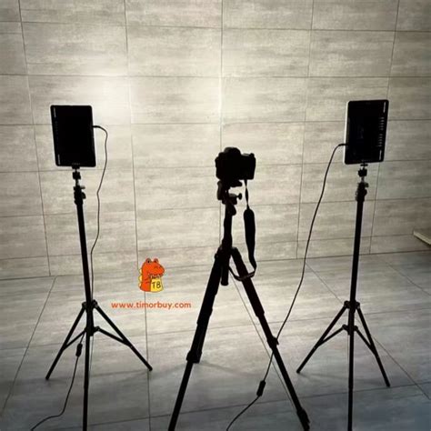 Led Photography Dimmable Panel Light With Tripod Stand Timorbuy