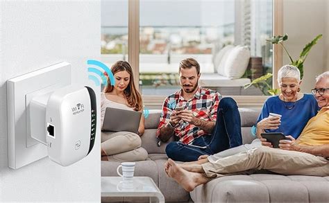 Wifi Extender Signal Booster Up To 3500sqft And 35 Devices Wireless