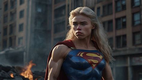 Milly Alcock As Supergirl With Muscles By Fmgaiart On Deviantart