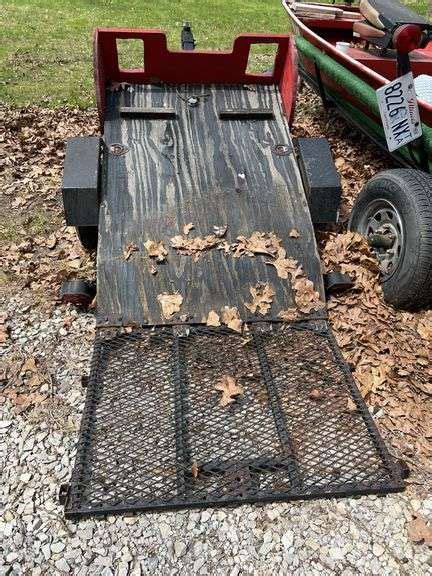 Small Utility Trailer Aumann Auctions Inc