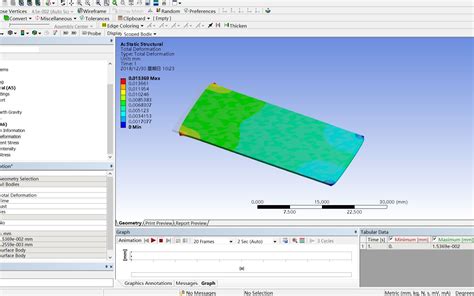 Ansys Workbench基础教程 板单元 静力分析 加速度场环境哔哩哔哩 ゜ ゜つロ 干杯~ Bilibili