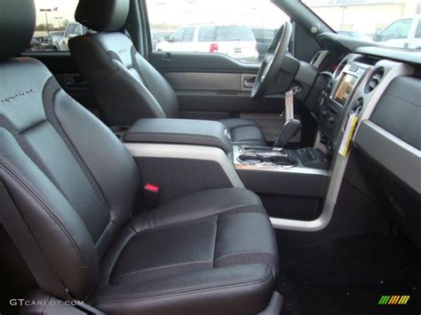Raptor Black Leather Cloth Interior 2012 Ford F150 Svt Raptor Supercrew